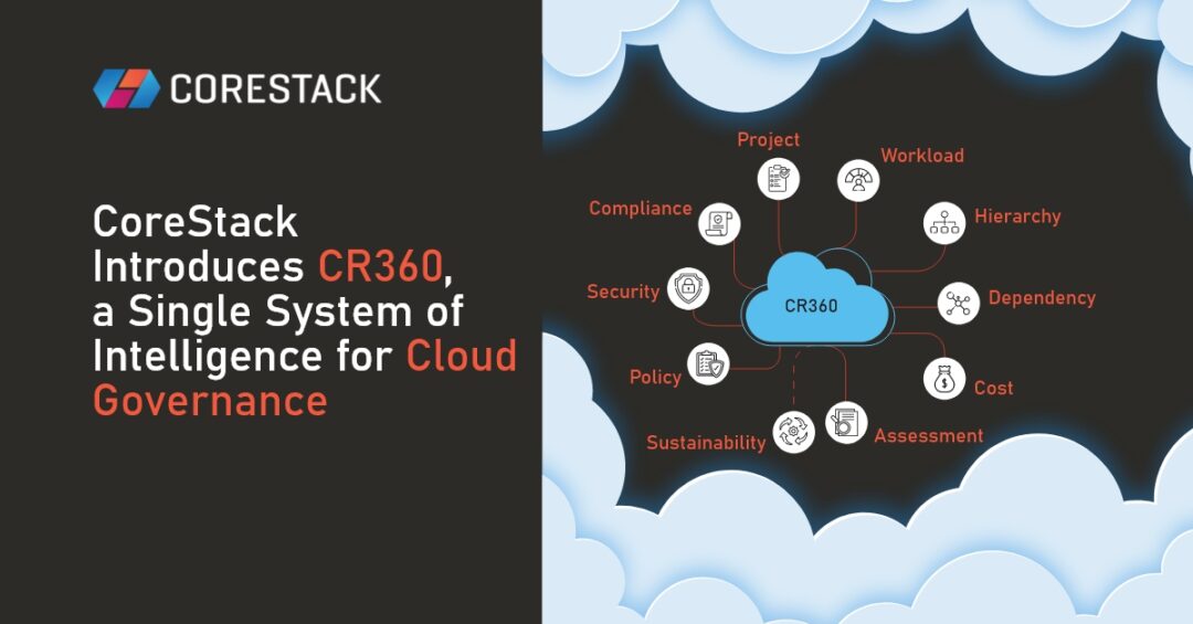 CoreStack's CR360, a Single System for Cloud Governance